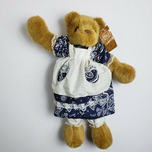 Fiesta | Toys | Fiesta Brown Teddy Bear Blue Bandana Dress Plush | Poshmark